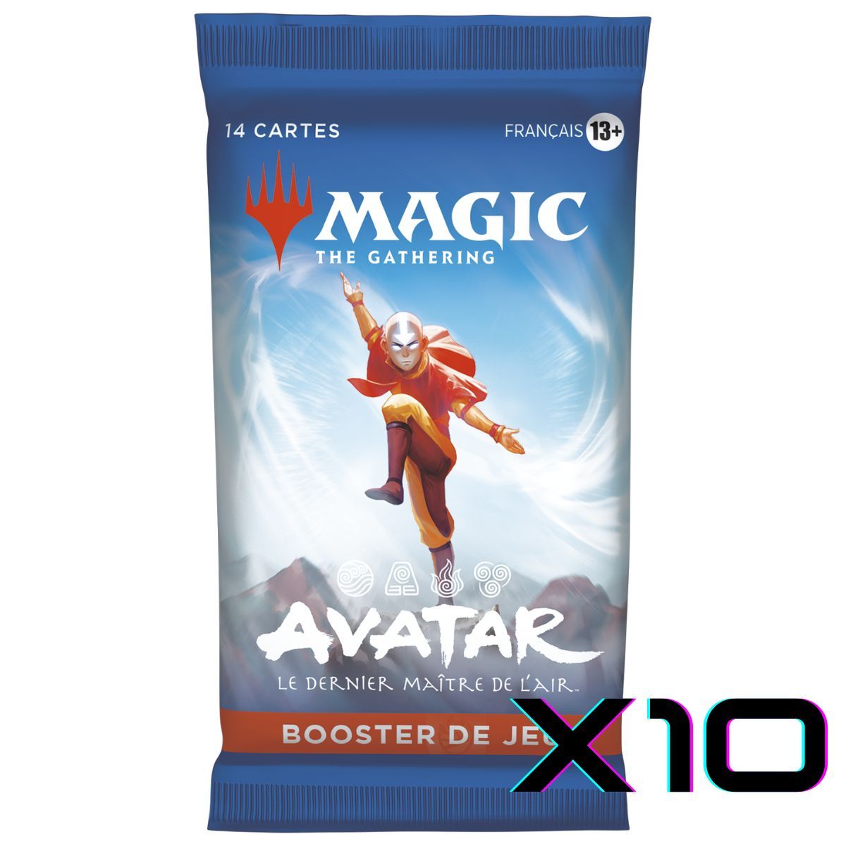 Avatar : Le dernier Maître de l'Air - FR - Lot de 10 Boosters Play - Magic the Gathering - TLA ...