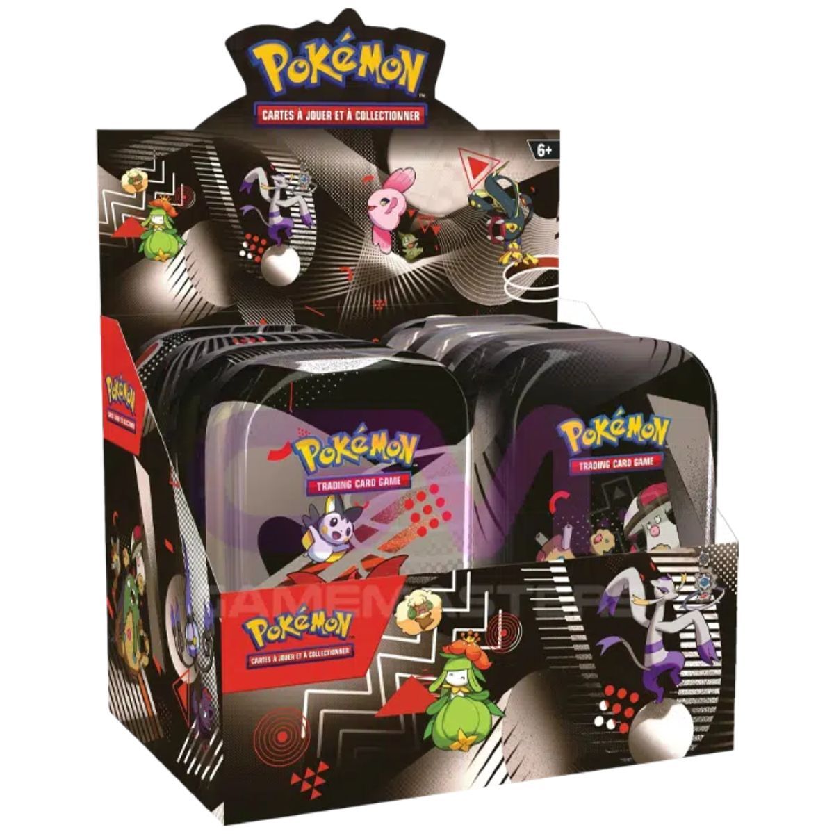 Display de 8 Mini Tin - Foudre Noire & Flamme Blanche - FR - [SV10.5][EV10.5] - Pokémon | DestockTCG