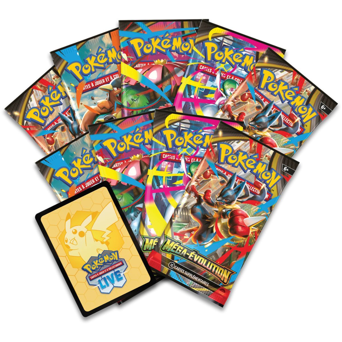 ETB Méga Evolution - Coffret Dresseur d'Elite Méga Lucario Ex - Pokémon ...