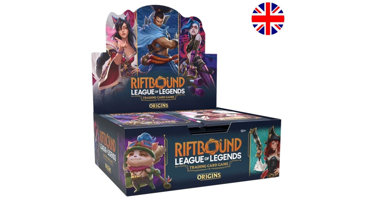 Display Set 1 Origins - Boite de 24 Boosters - EN - Riftbound : LoL TCG | DestockTCG