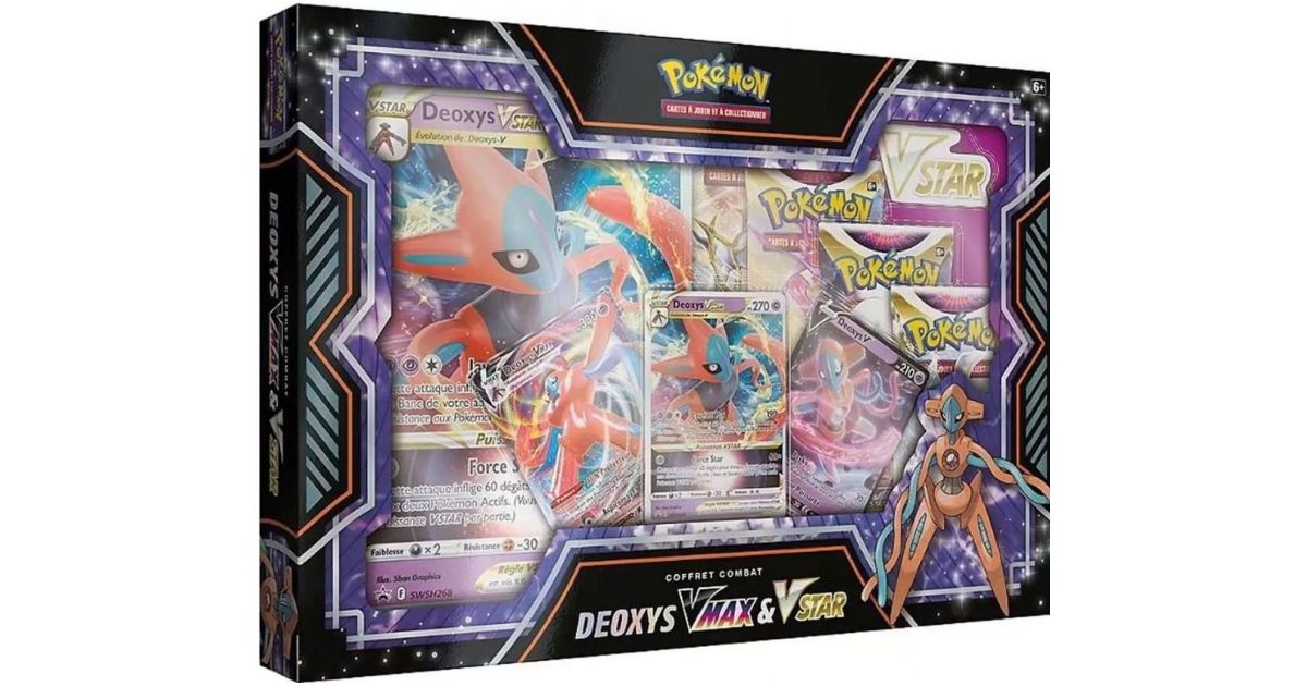 Coffret - Deoxys VMAX & VSTAR Battle Box - FR - Pokémon - DestockTCG