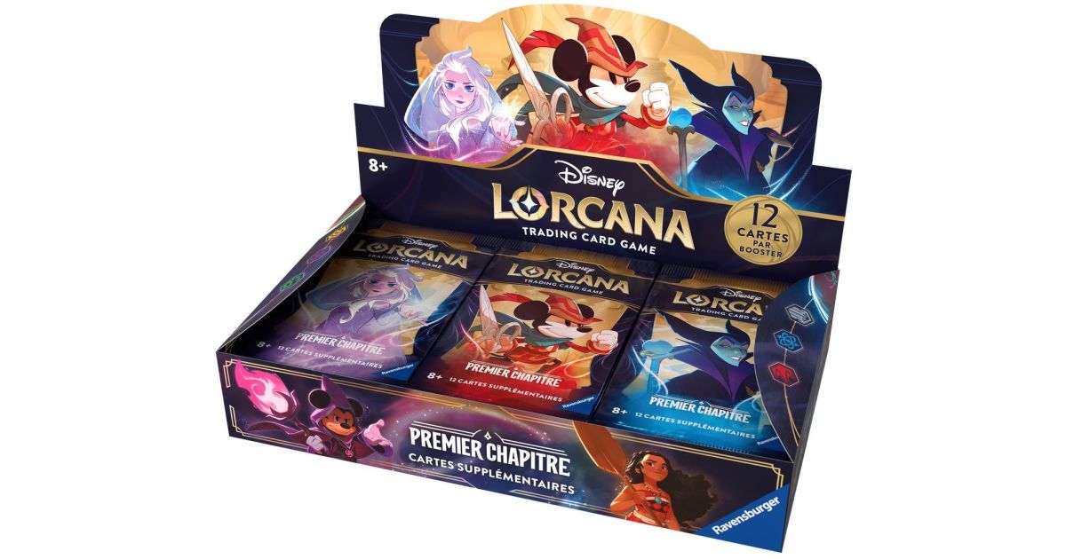 Boite de Boosters - Premier Chapitre - Set 1 - 1st Print - FR - Disney ...