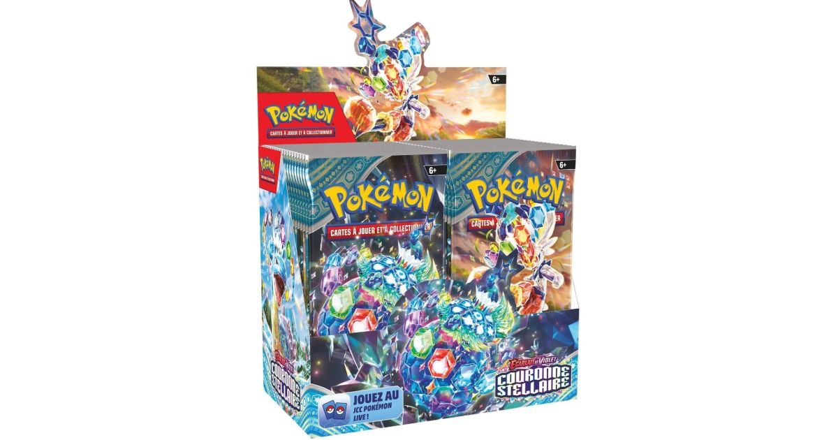 Display Couronne Stellaire - Boite de Boosters - FR - [SV7][EV07 ...