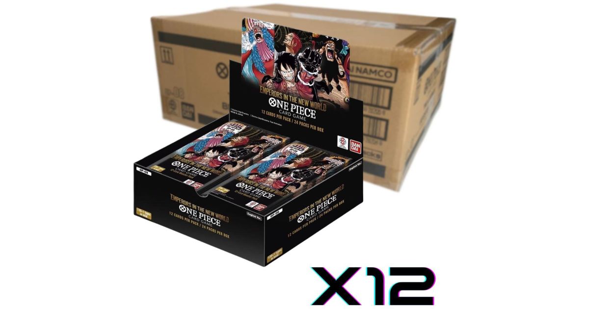 One Piece CG - OP09 - Emperors in the New World - Case de 12 Boites de ...