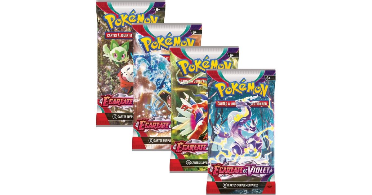 Artset [EV01] - Boosters Ecarlate et Violet - Pokémon - FR [SV1 ...