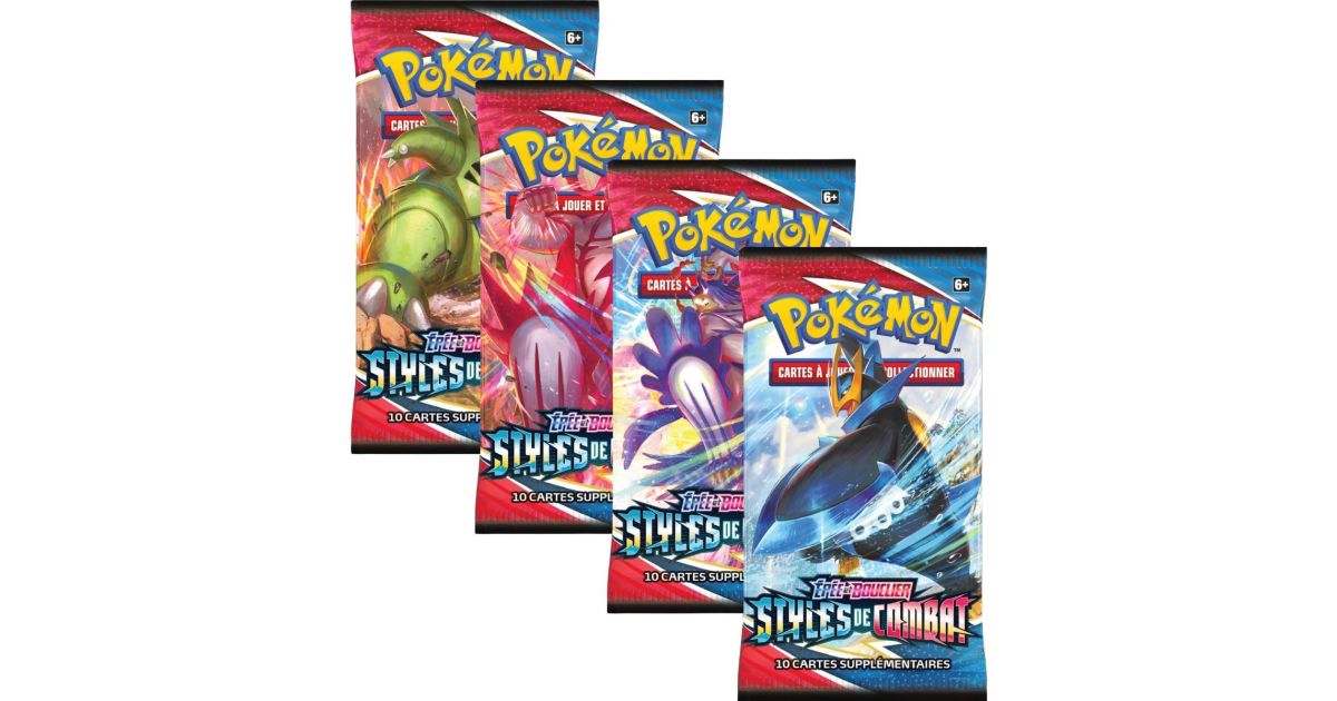 Artset [EB05] - Boosters Styles de Combat - Pokémon Épée et Bouclier ...