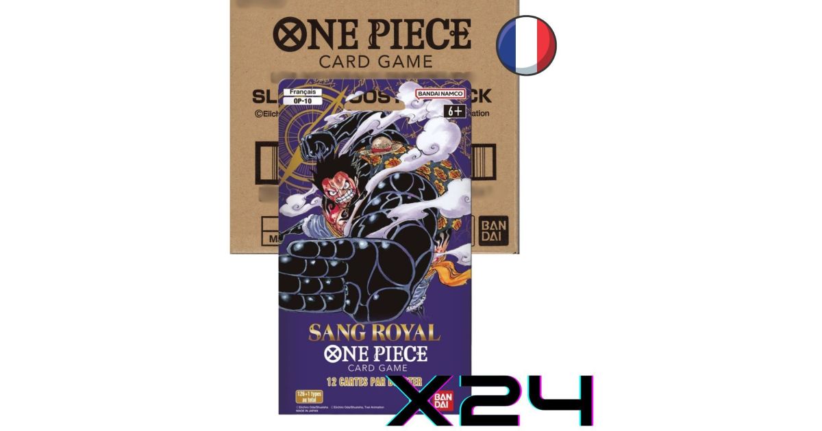 One Piece CG - OP10 - Carton de 24 Boosters sous blisters - FR - DestockTCG