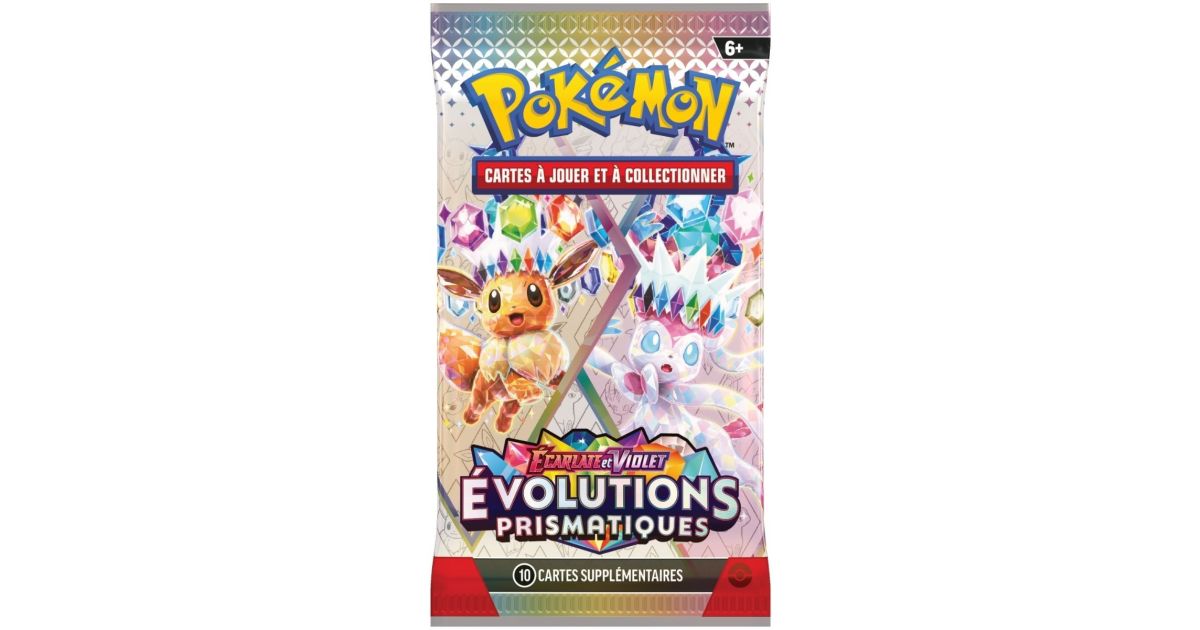 Booster [EV8.5] - Evolutions Prismatiques - Pokémon Ecarlate et Violet ...